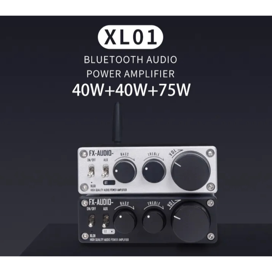 Fx-audio- XL01 เครื่องขยายเสียงดิจิทัลบลูทูธ HIFI 2.1 ช่องสัญญาณ 40W ...
