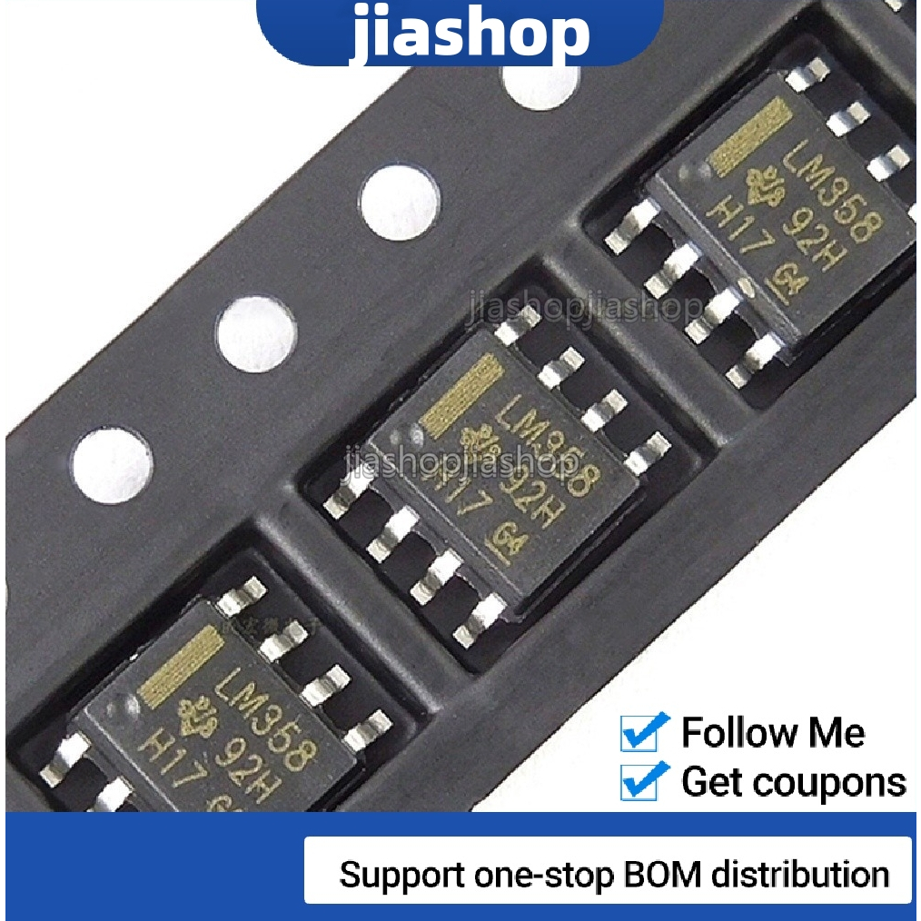 10 ชิ้น SMD LM358 LM358DR SOP8 เครื่องขยายเสียง 2 ช่อง ใหม่บน | Shopee Thailand