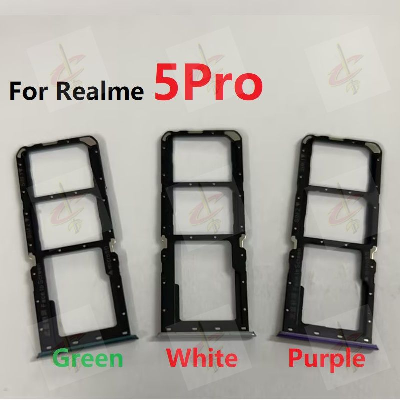 ถาดซิม (sim tray) สําหรับ Realme 5 Pro 6 Pro 5i 6i 5S 6S | Shopee Thailand