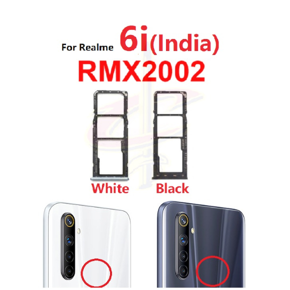 ถาดซิม (sim tray) สําหรับ Realme 5 Pro 6 Pro 5i 6i 5S 6S | Shopee Thailand