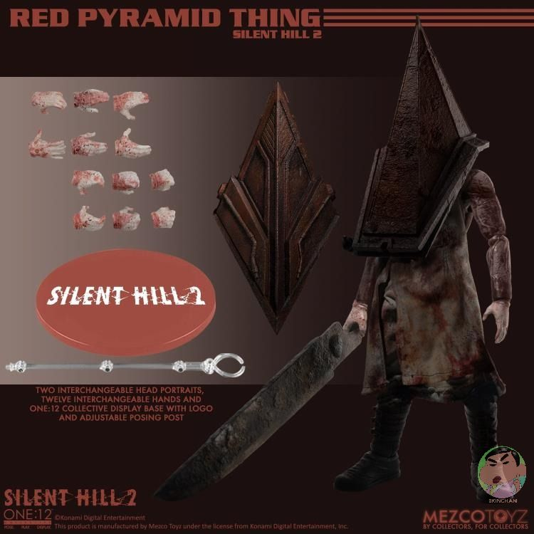 Mezco 1/12 Silent Hill 2: แอ็คชั่นฟิกเกอร์ Red Pyramid Thing | Shopee ...