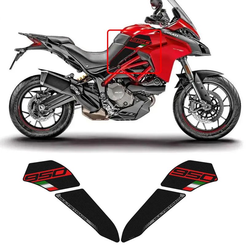 แผ่นสติกเกอร์ติดถังน้ํามัน กันลื่น สําหรับรถจักรยานยนต์ Ducati ...