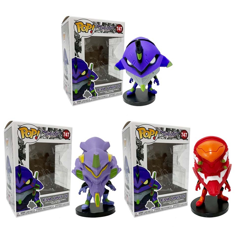 โมเดลฟิกเกอร์ PVC อนิเมะ Neon Genesis Evangelion Figure EVA POP Ayanami ...