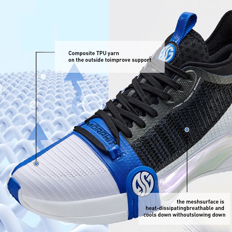 รองเท้าบาสเก็ตบอล Aaron Gordon Zen3 Mod Zen3 Se กันลื่น ระบายอากาศ หมุน ...