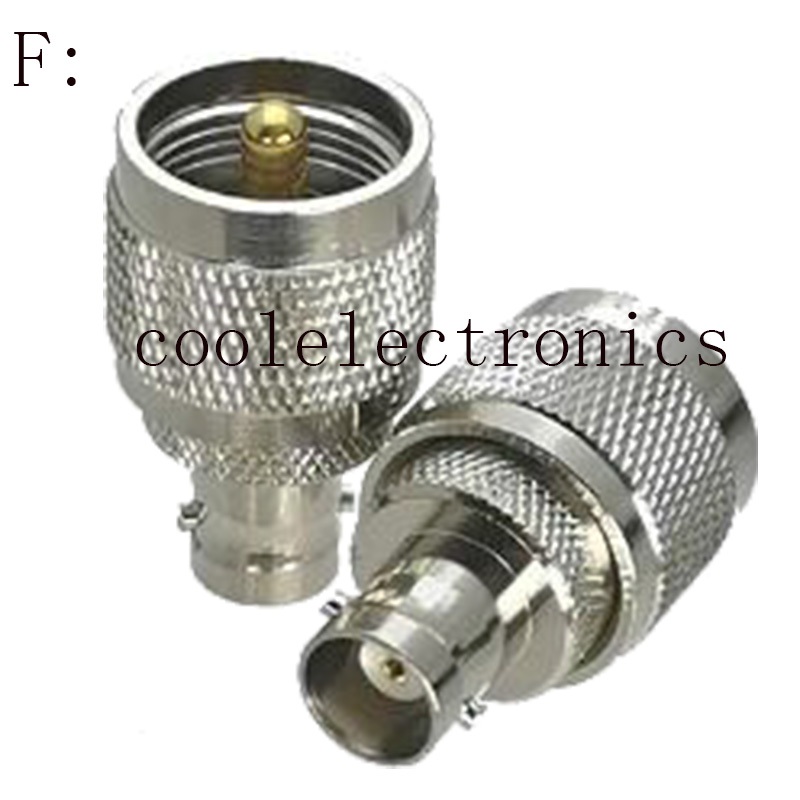 อะแดปเตอร์แจ็คเชื่อมต่อ UHF PL259 SO239 เป็น UHF BNC ตัวผู้ และตัวเมีย 2 ชิ้น | Shopee Thailand
