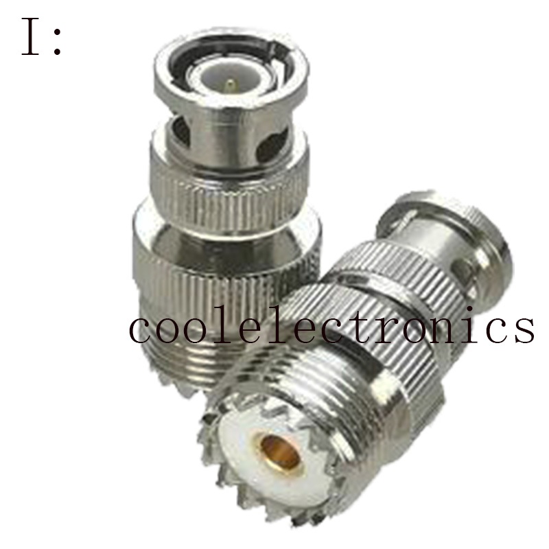 อะแดปเตอร์แจ็คเชื่อมต่อ UHF PL259 SO239 เป็น UHF BNC ตัวผู้ และตัวเมีย 2 ชิ้น | Shopee Thailand