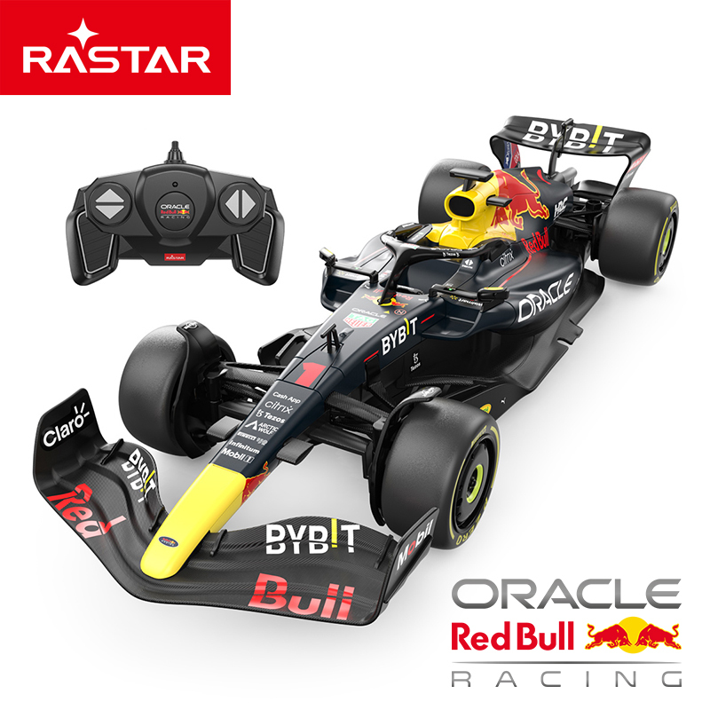 โมเดลรถแข่งบังคับวิทยุ Rastar 1/18 Alpha Red Bull F1 RB18 Formula พร้อม ...