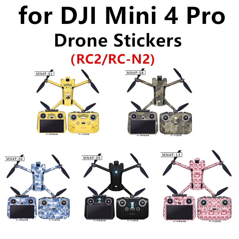สติกเกอร์ฟิล์มติดตัวรถ สําหรับ DJI Mini 4 Pro RC2 RC-N2 | Shopee Thailand
