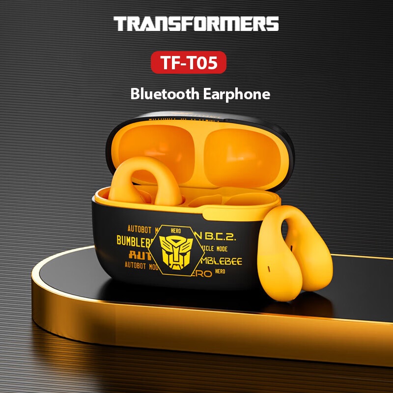 Transformers TF-T05 หูฟังบลูทูธ หูฟังสําหรับเล่นเกม ลดเสียงรบกวน HIFI ...