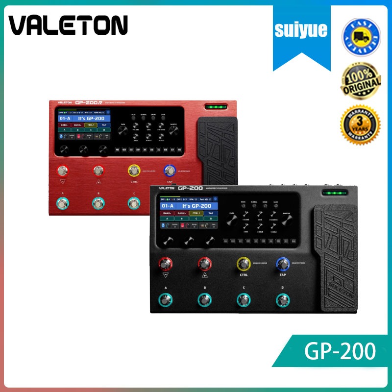 Valeton GP-200 แป้นเหยียบเอฟเฟค สําหรับกีตาร์อะคูสติก เบส | Shopee Thailand