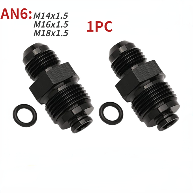 อะแดปเตอร์ท่อน้ํามันเชื้อเพลิง AN6 เป็น M14*15 M16*1.5 1 ชิ้น | Shopee Thailand