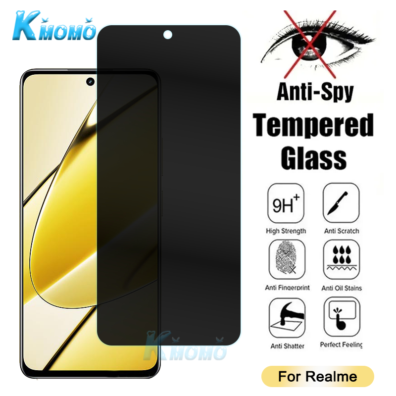 ฟิล์มป้องกันความเป็นส่วนตัว (ฟิล์มป้องกัน) สําหรับ Realme 13 C61 C63 Note 60 50 12 C67 C65 11 10 ...