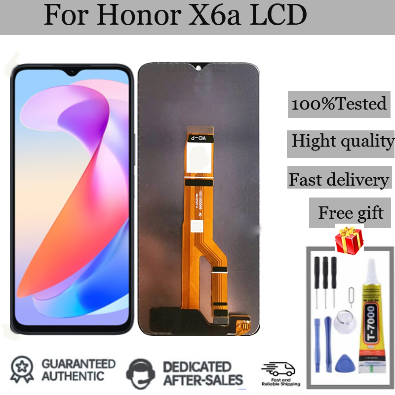 อะไหล่หน้าจอสัมผัส LCD แบบเปลี่ยน สําหรับ Honor X6a WDY-LX1 | Shopee ...