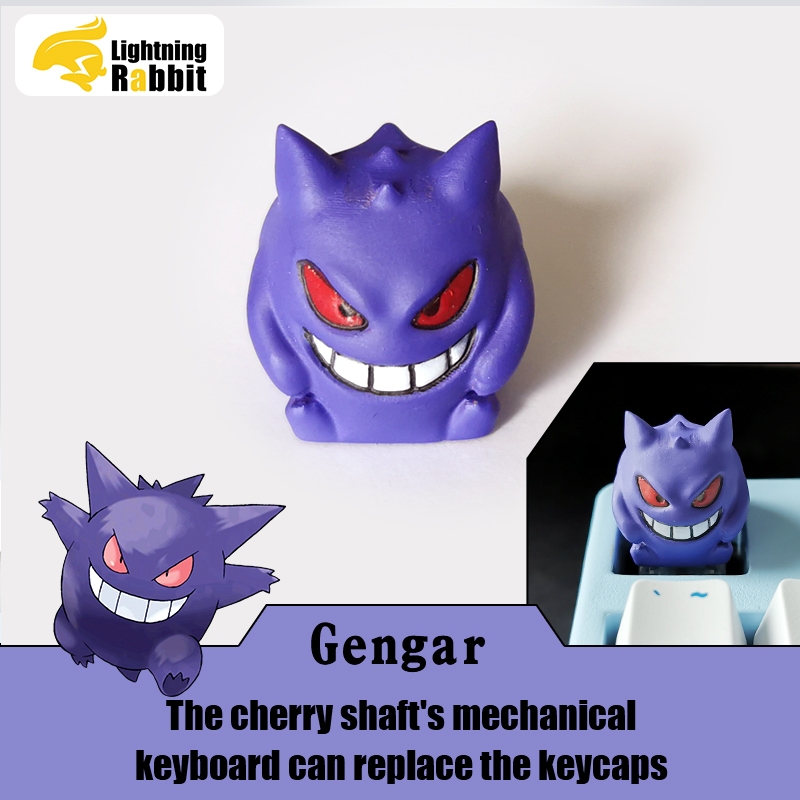 【KEYCAP】Pikachu ปุ่มกดคีย์บอร์ด พลาสติกเรซิ่น ลายปิกาจู โปเกม่อน R4 OEM ...