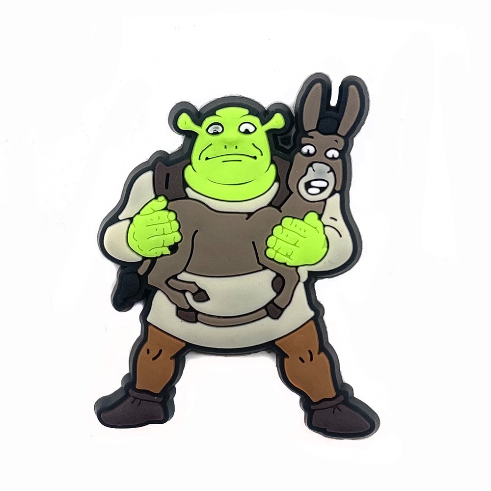 Jibbitz Shrek รองเท้าแตะ Crocs Charm ลายการ์ตูน สําหรับตกแต่งสวน ...