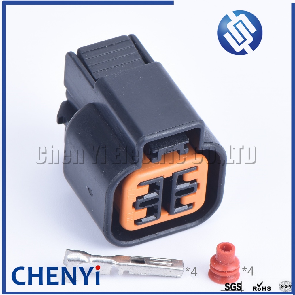ปลั๊กเซนเซอร์เชื่อมต่อไฟฟ้า 4 Pin ตัวผู้ ตัวเมีย PB621-04020 PB625 ...