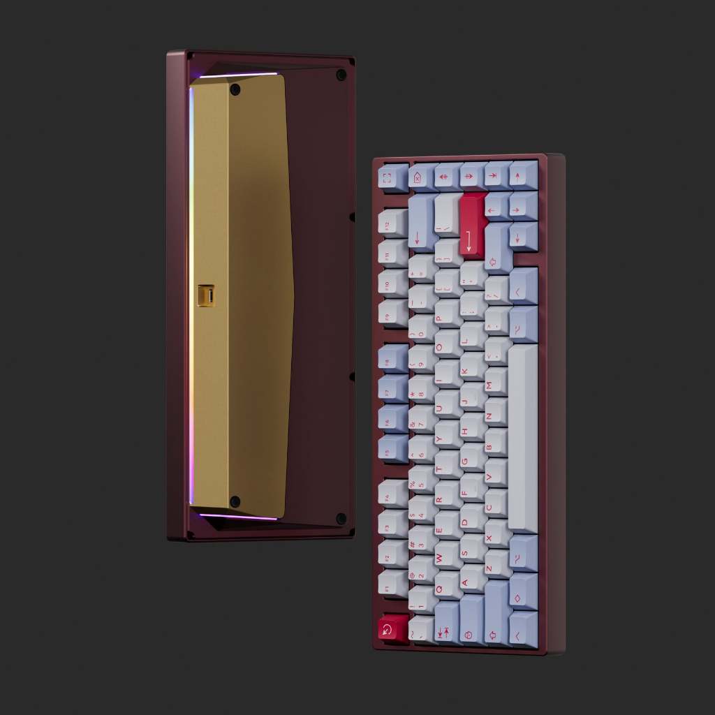 Kbdfans Taco ชุดคีย์บอร์ดเมคคานิคอล 75% DIY (ไม่มีแผ่น / ปุ่มกด) | Shopee Thailand