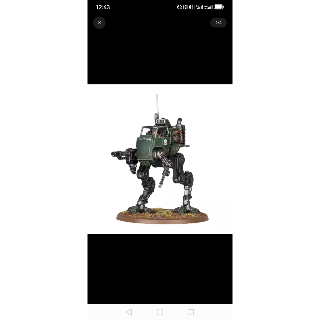 Warhammer 40K Star World Army: Armed Sentinel Astra Militarum: Sentinel ...