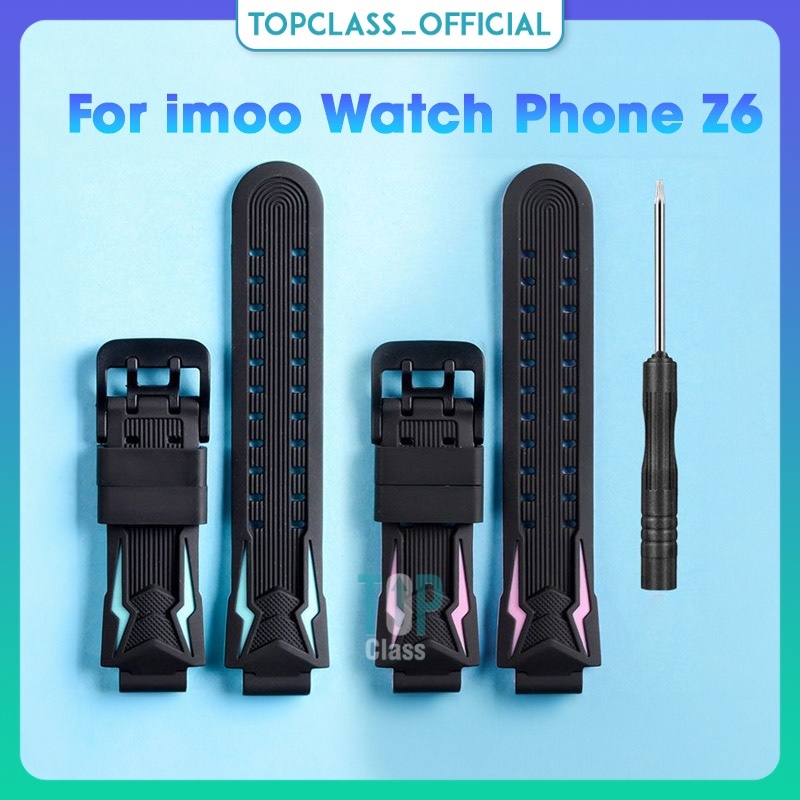สายซิลิโคนสำหรับ imoo Watch Phone Z6 Silicone สายซิลิโคน สาย imoo Watch ...