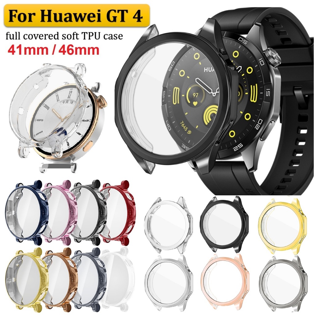 เคส TPU huawei watch gt 4 เคส นิ่ม ป้องกันเต็มจอ สําหรับ เคส Huawei ...