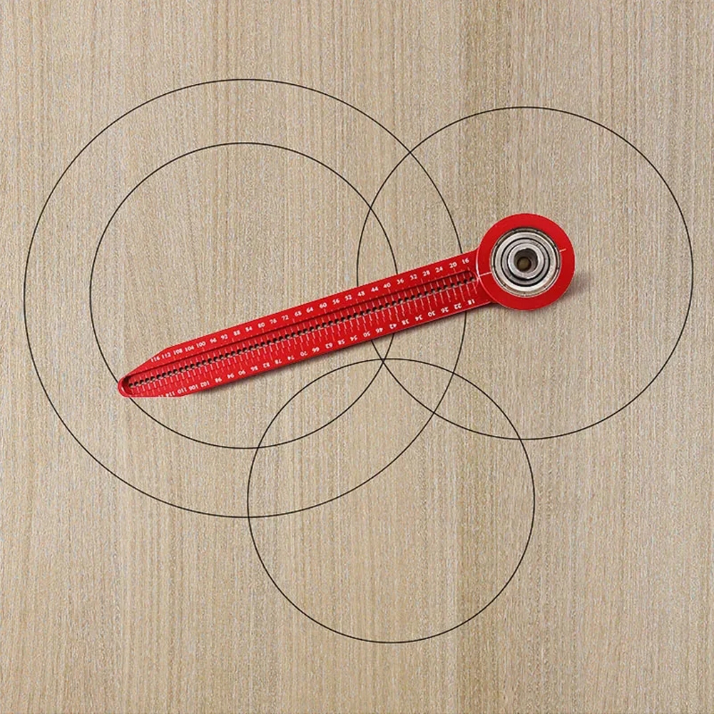 Woodworking Drawing Compass Circular Drawing Tool Hole Ruler High ...