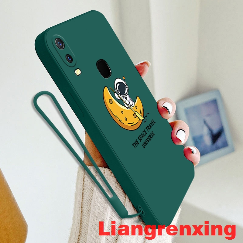 เคส VIVO Y11 เคสโทรศัพท์ ซิลิโคนนิ่ม กันกระแทก ลายนักบินอวกาศ สําหรับ ...
