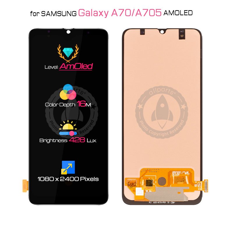 Allparts งานแท้ หน้าจอ LCD ให้ Samsung A70 A705 อะไหล่จอ จอชุด จอ + ทัช ...