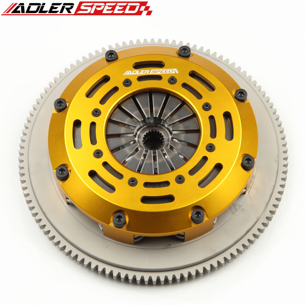 Adlerspeed ชุดแผ่นคลัทช์คู่ สําหรับ 1993-1999 ECLIPSE TALON GST TSi FWD ...