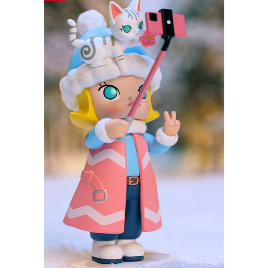 กล่องสุ่ม Popmart Molly ชุดกล่องสุ่ม จินตนาการ Wandering Series ของขวัญ ...