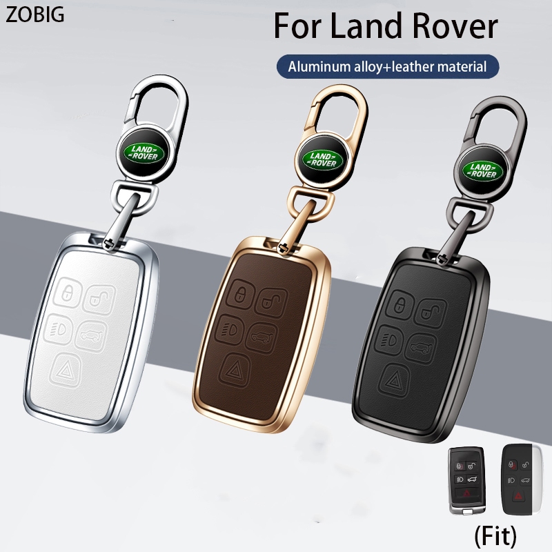 Zobig เคสกุญแจรีโมทรถยนต์ โลหะผสมสังกะสี สําหรับ Land Rover Key Fob ...