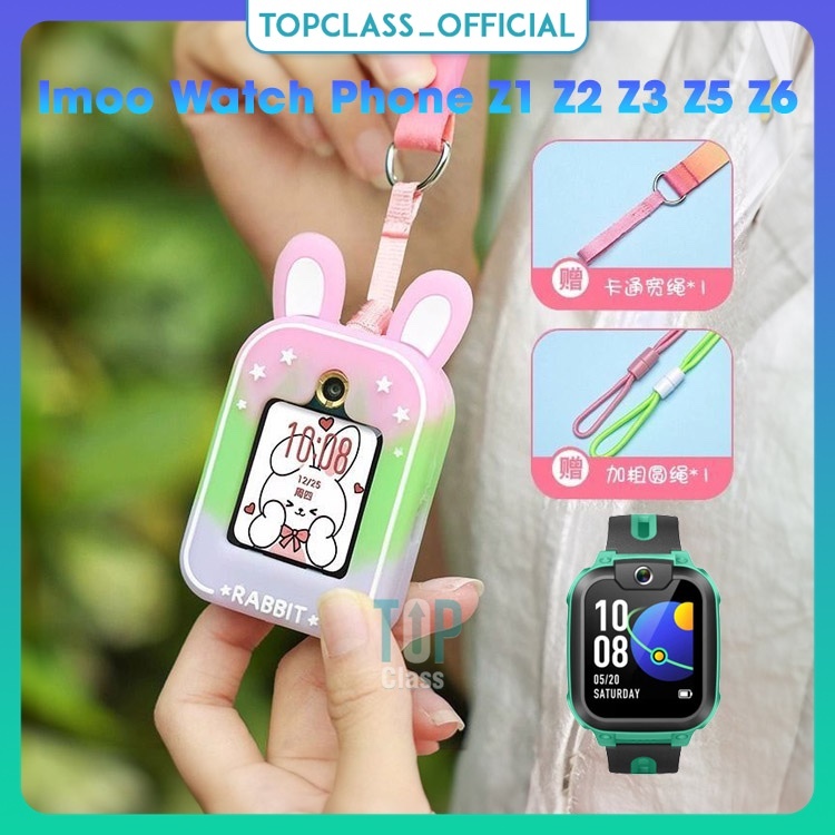ฝาครอบกันสำหรับ Imoo Watch Phone Z1 Z2 Z3 Z5 Z6 Z4 Pro Case พร้อมสาย ...