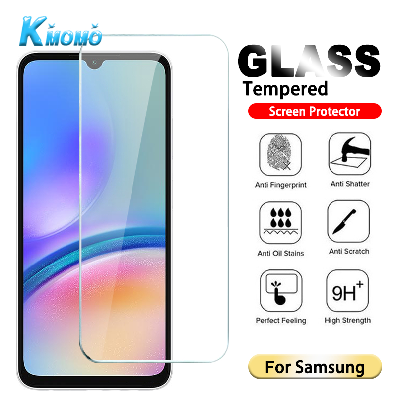ฟิล์มกระจก ใส Samsung Galaxy A06 A16 S24 A25 A35 A55 A15 A05 A05s S23 S22 S21 Fe Plus Ultra A54 ...