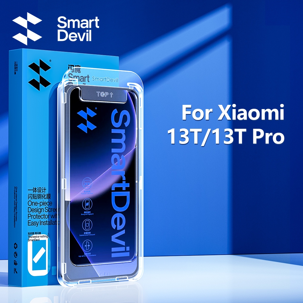 Smartdevil Quick ติดตั้งกระจกนิรภัยสําหรับ Xiaomi 14/15/13T/13T Pro/Redmi K60 Ultra/12T/12T Pro ...