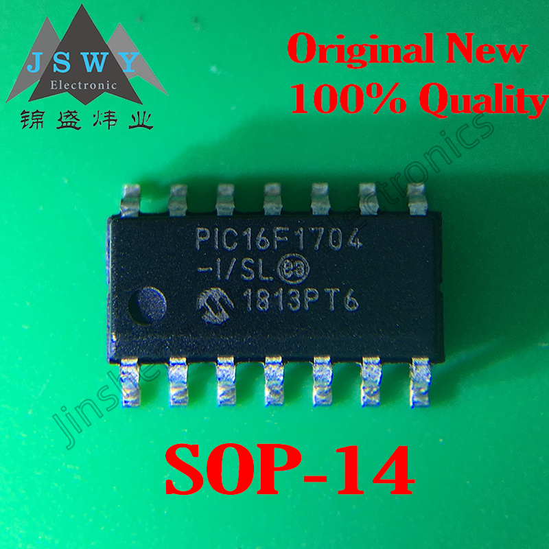 ชิปไมโครคอนโทรลเลอร์ PIC16F1704-I/SL PIC16F1704 SOP-14 1 ชิ้น | Shopee Thailand