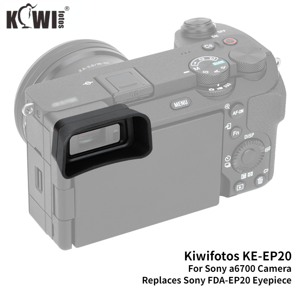 Kiwifotos KE-EP20 Eyecup ยางรองตากล้องช่องมองภาพสำหรับ Sony a6700 ...