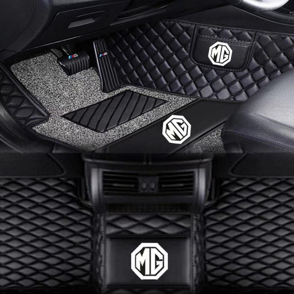พรมรถยนต์ 6D leather car MG mat ZS HS GT RX5 MG3 MG5 MG6 Foot mat พรม ...