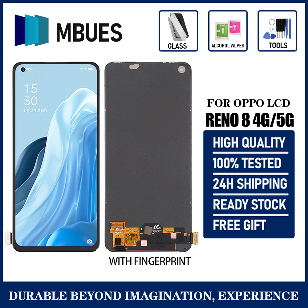 MBUES สําหรับ OPPO RENO 8 4G/5G RENO 8Z Lite เปลี่ยนชุดหน้าจอสัมผัส LCD | Shopee Thailand