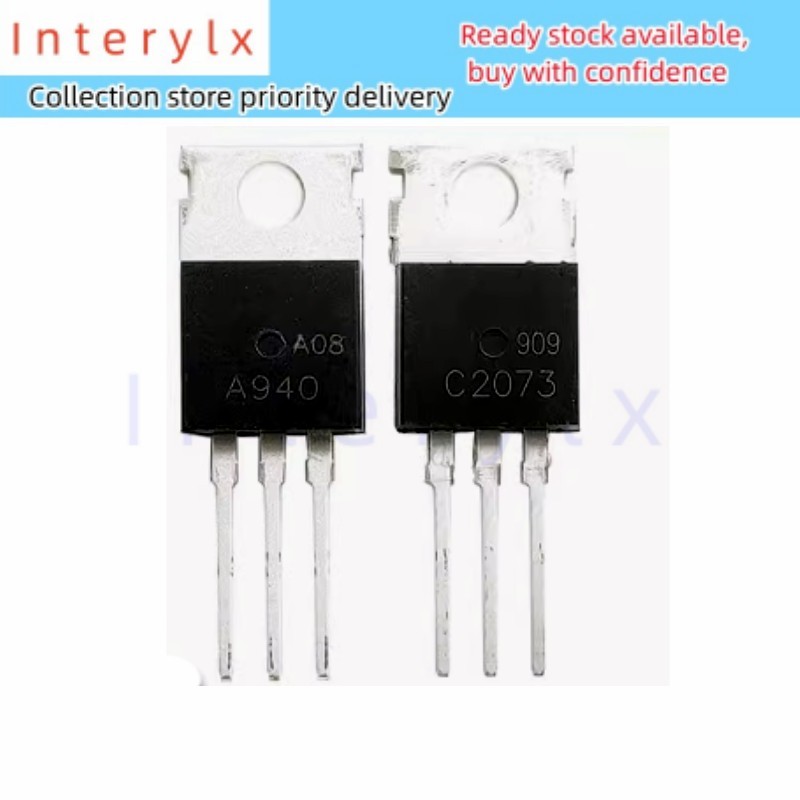 1pcs 2SA940 TO-220 A940 TO220 2SC2073 C2073 1.5A 150V ทรานซิสเตอร ์ ใหม ่ และต ้ นฉบับ | Shopee ...