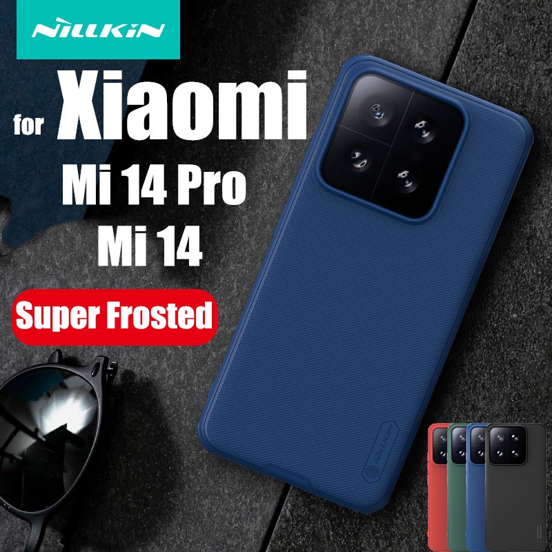 for Xiaomi Mi 14 Mi14 Pro Case Nillkin Super Frosted Shield Ultra-Thin Hard Cover Matte Case ...