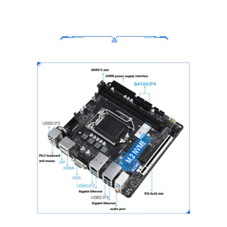 Huananzhi B85-ITX เมนบอร์ด 16GB รองรับ Intel LGA 1150 i3 i5 i7 E3 DDR3 1600MHz M.2 SATA USB3.0 ...