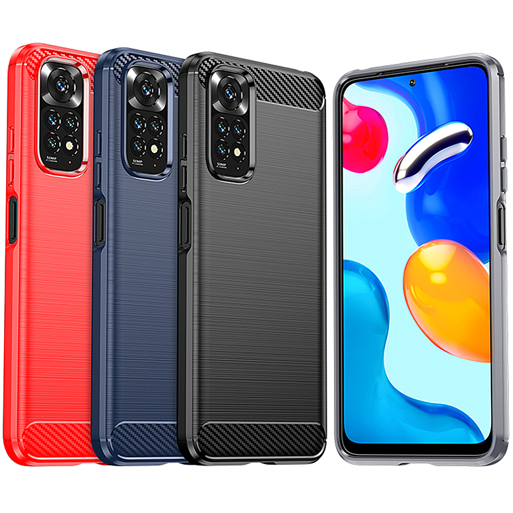 เคส Redmi Note 11 Pro case เกรดสูง คาร์บอนไฟเบอร์ อ่อนนุ่ม เคสมือถือ เค ...