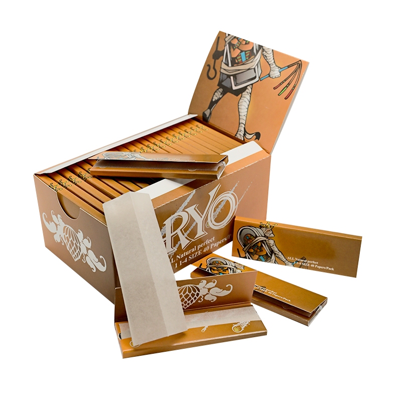 กระดาษโรล 77มม Rolling Paper 1 1/4,RYO กระดาษโรลยกกล่อง,50เล่ม | Shopee ...