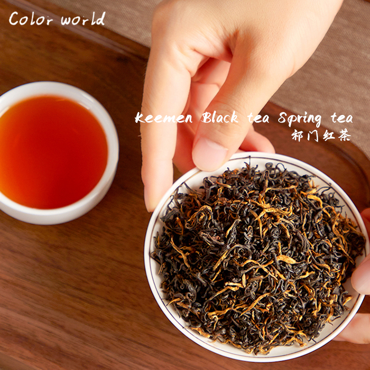 Keemen ชาดํา ชาฤดูใบไม้ผลิ ของแท้ Anhui หอยทากแดง ภูเขาสูงมาก ชาดําหอม ...