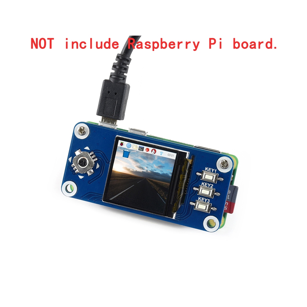 1.3inch หน้าจอ 240X240 SPI LCD Display Screen Monitor Module HAT Kit for RasPi RPI Raspberry Pi ...