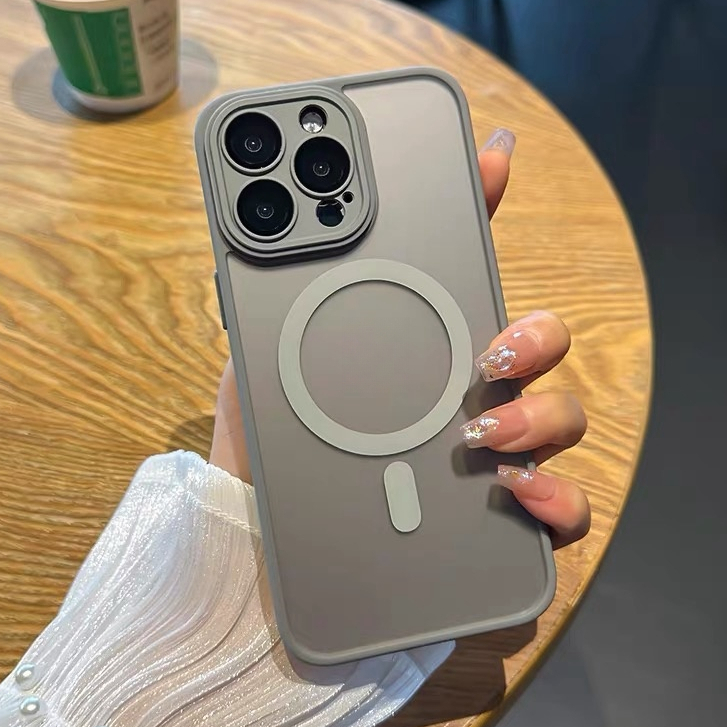 【Matte hard case/Metal lens/Gray】เคส compatible for iphone 11 12 13 14 ...