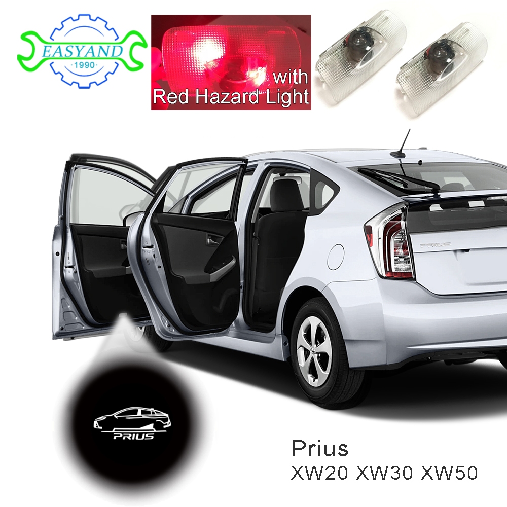 ไฟโปรเจคเตอร์ LED รูปโลโก้ Toyota Prius XW 30 XW50 2 ชิ้น | Shopee Thailand