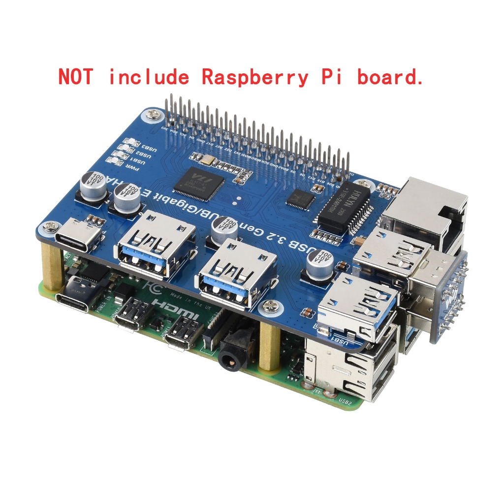USB 3.0 Ethernet อีเทอร์เน็ต Expansion Board HUB Breakout Module HAT ...