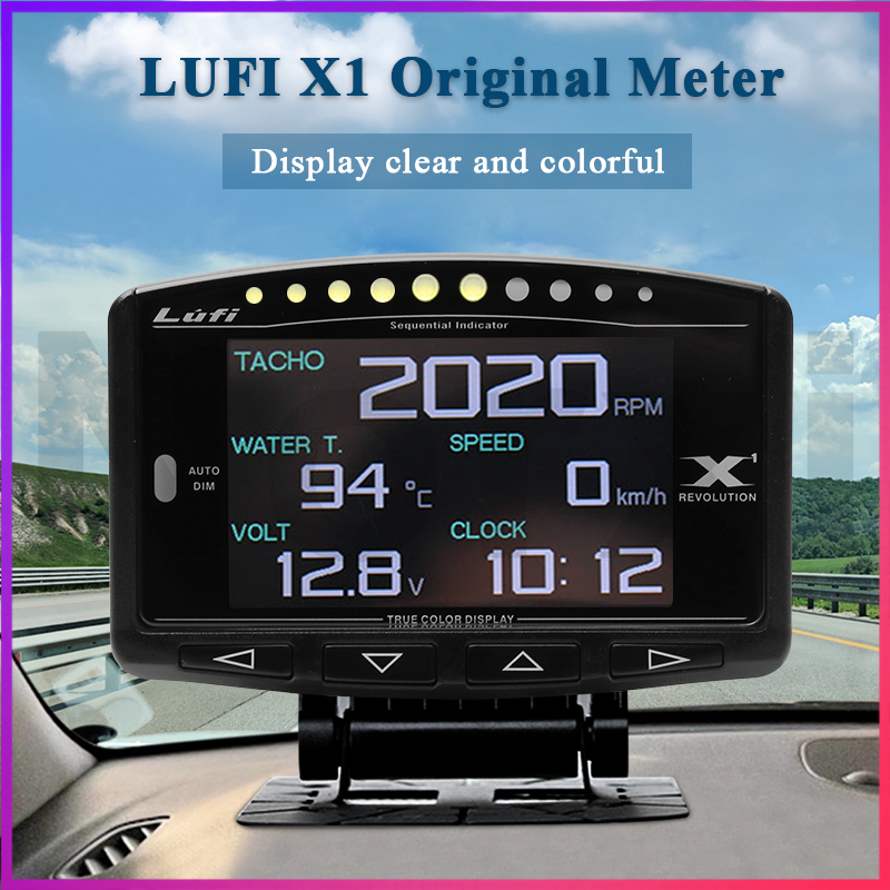 Lufi X1 Revolution OBD OBD2 เครื่องวัดมัลติมิเตอร์อัจฉริยะ เวอร์ชั่นภาษาอังกฤษ | Shopee Thailand
