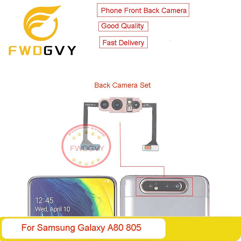 ใหม่ ของแท้ อะไหล่กล้องหลัง แบบเปลี่ยน สําหรับ Samsung Galaxy A80 805 ...