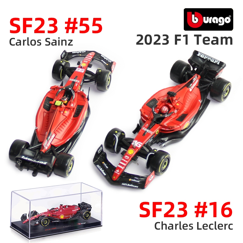 Bburago 1:43 2023 F1 Ferrari SF23 F1-75 สไตล์อิตาลี #16 Leclerc #โมเดล ...